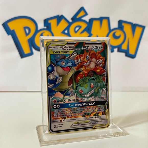 Pokemon | Toys | Pokemon Toon Charizard Blastoise Venusaur Gx 600 Metal ...